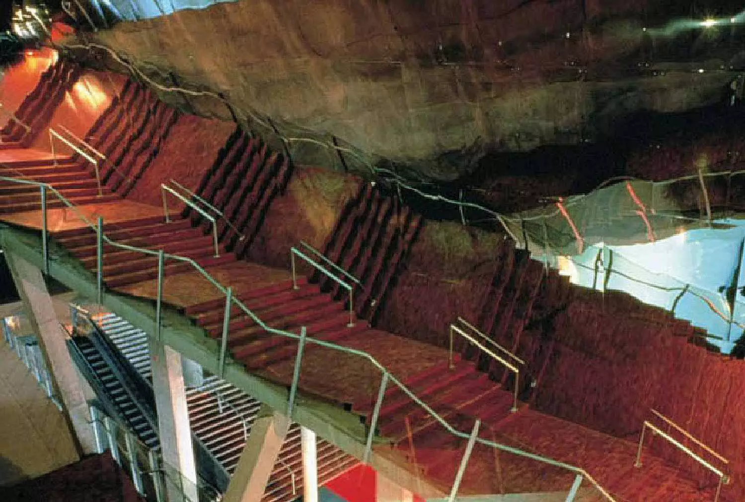 Interior of Lille Grand Palais, 1994, ogé katelah Congrexpo, di Perancis