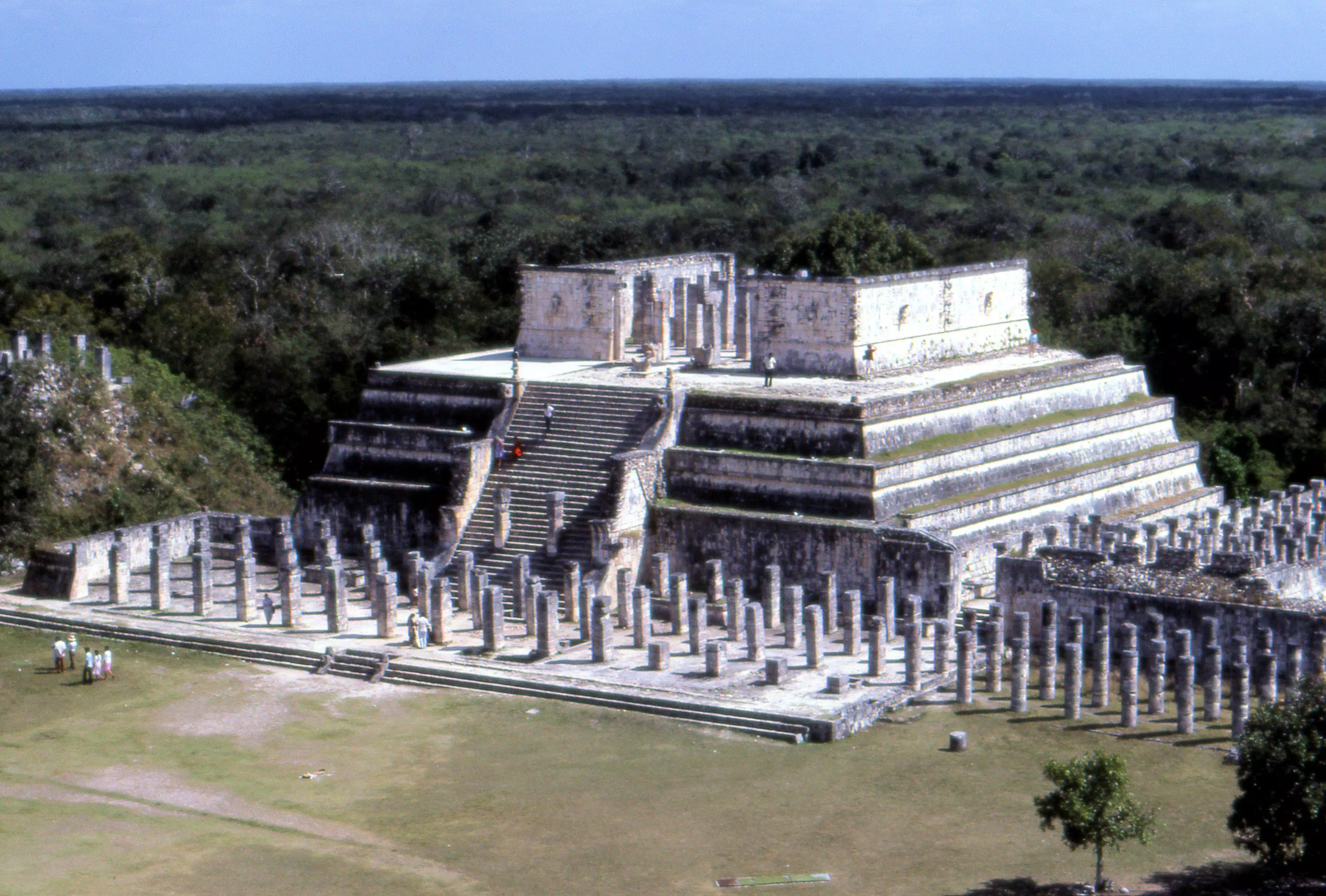 Chrám bojovníkov v Chichén Itzá