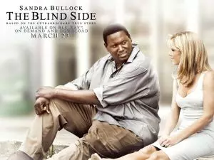 The Blind Side med Sandra Bullock, Tim McGraw og Quinton Aaron i hovedrollene