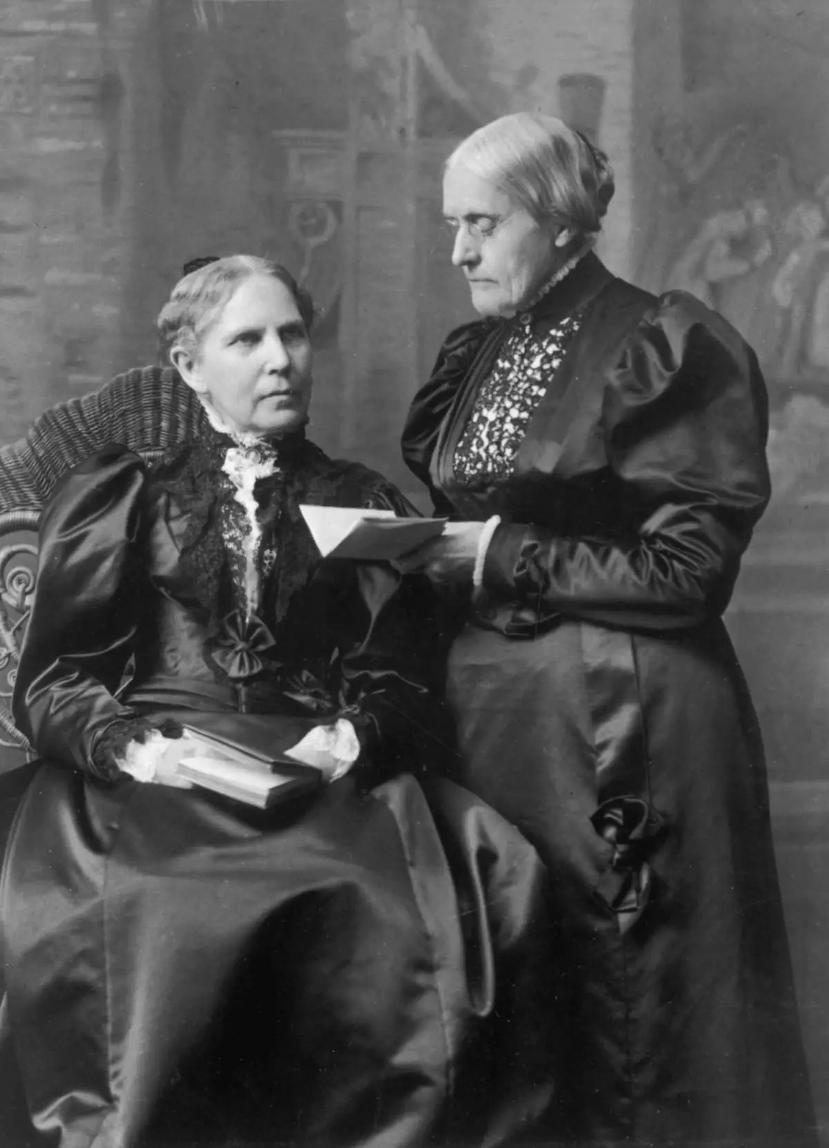 Susan B. Anthony en haar suster Mary