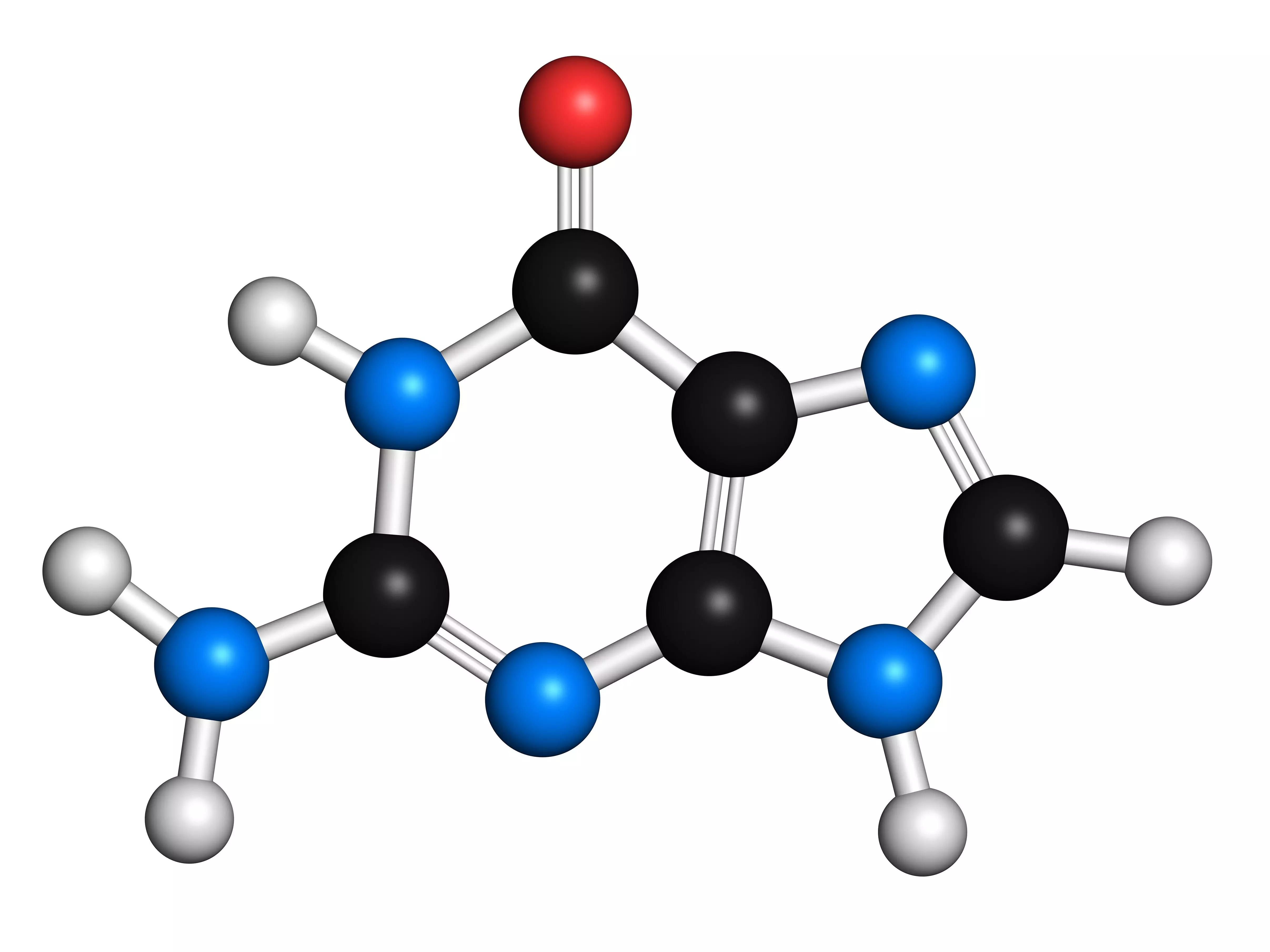 Guanin purinli azotli asos molekulasi