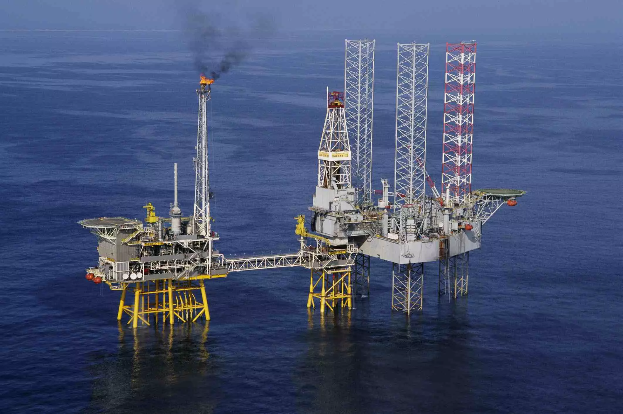 Plate-forme pétrolière offshore