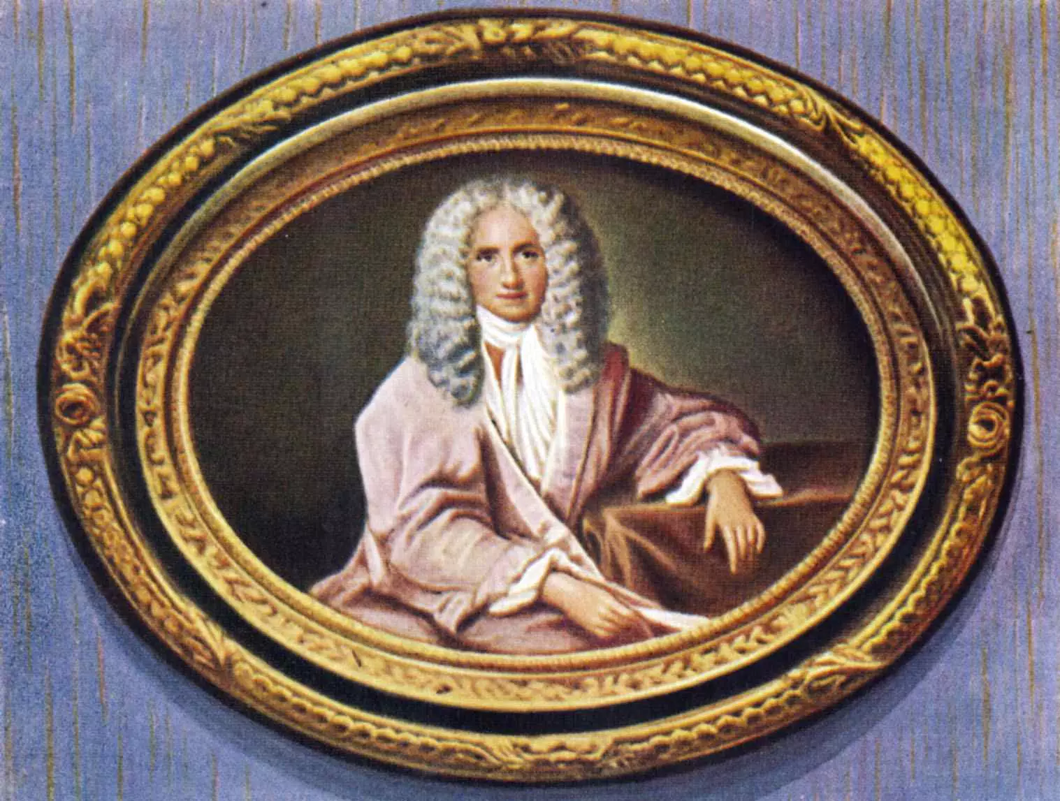 Voltaire. Portreya nivîskar û fîlozofê fransî. Wek François-Marie Arouet hatiye dinê.