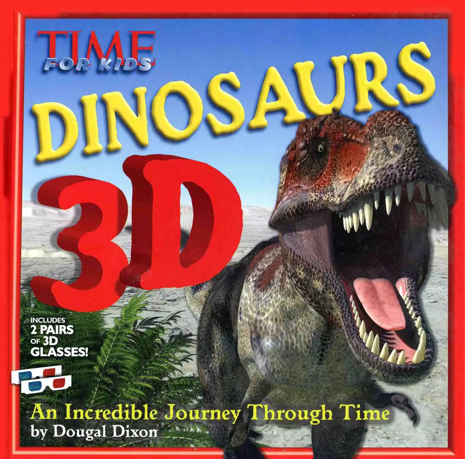 ĦIN Għat-Tfal Dinosaurs 3D - Qoxra tal-Ktieb