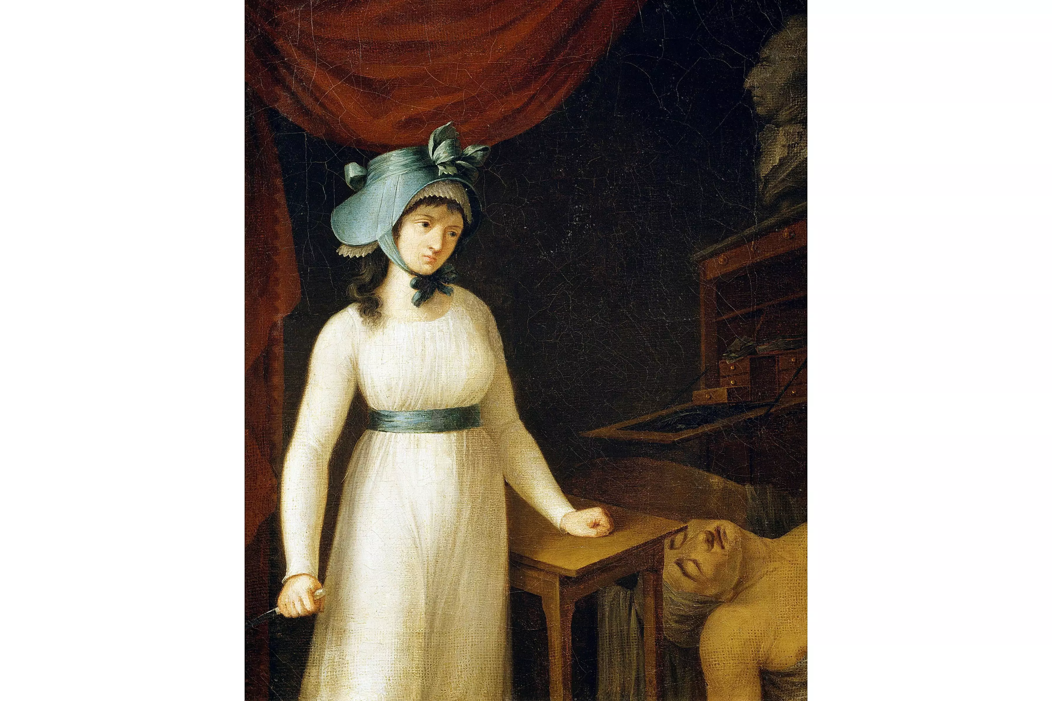 Pintura: Marat-en hilketa, Charlotte Corday-ren artista ezezaguna