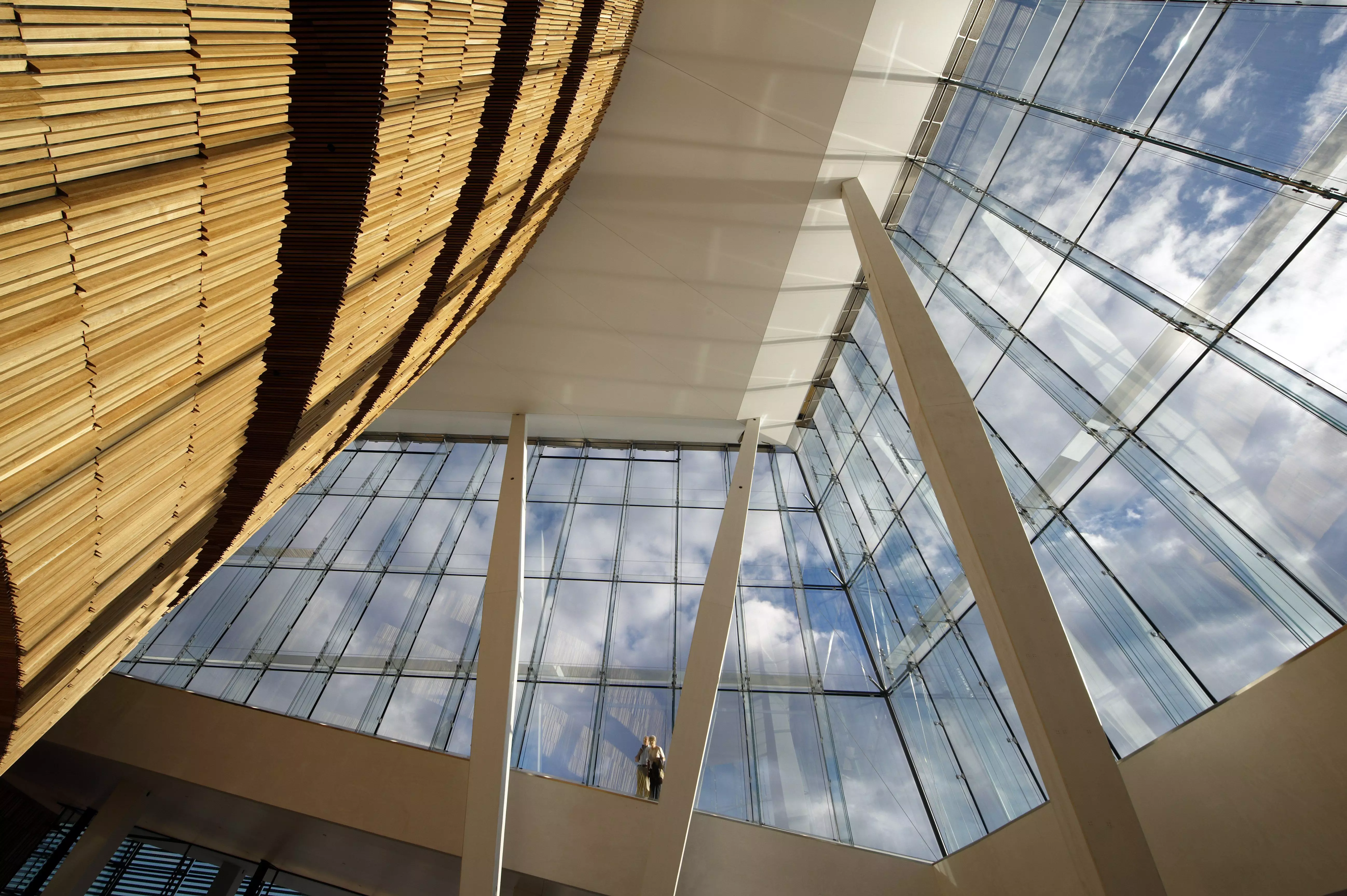 Tingkap di Rumah Opera Oslo