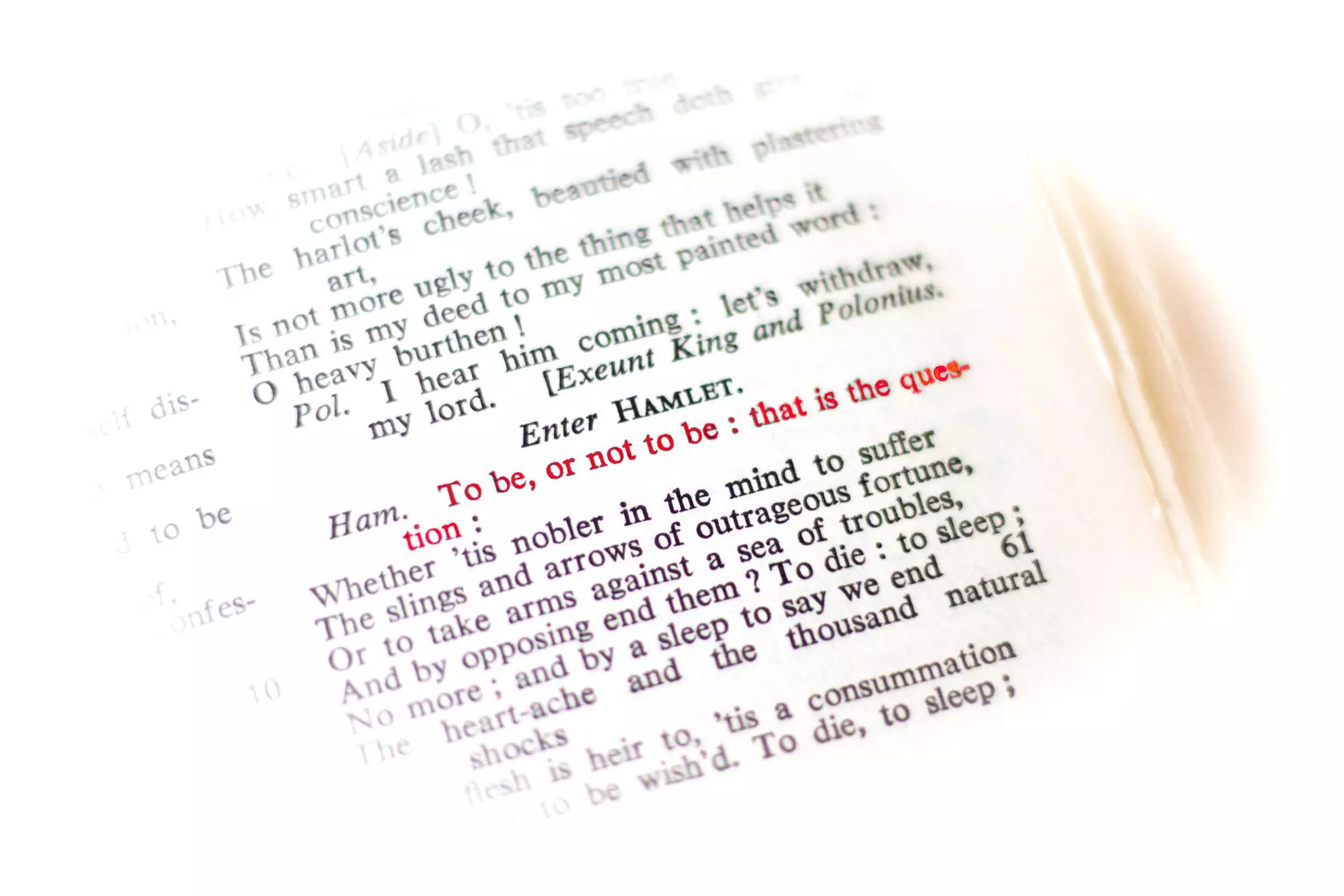 ಷೇಕ್ಸ್ಪಿಯರ್ನ ಹ್ಯಾಮ್ಲೆಟ್: ಟು ಬಿ ಆರ್ ನಾಟ್ ಟು ಬಿ ಕೋಟ್ ರೆಡ್