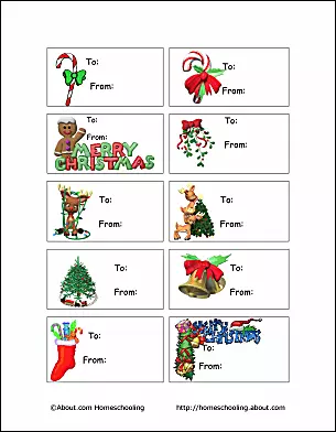 Symboles de Noël Recherche de mots, mots croisés, etc. 32339_8