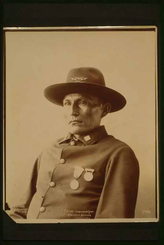 Naiche, Chiricahua Apaches के वंशानुगत नेता