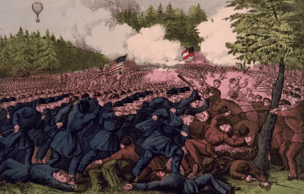 Pertempuran Tujuh Pines dalam Perang Saudara