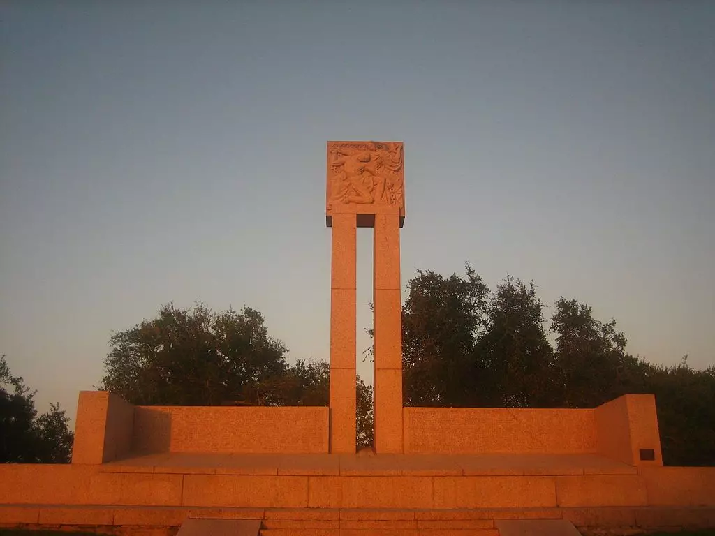 Fannin-monument in Goliad, Texas