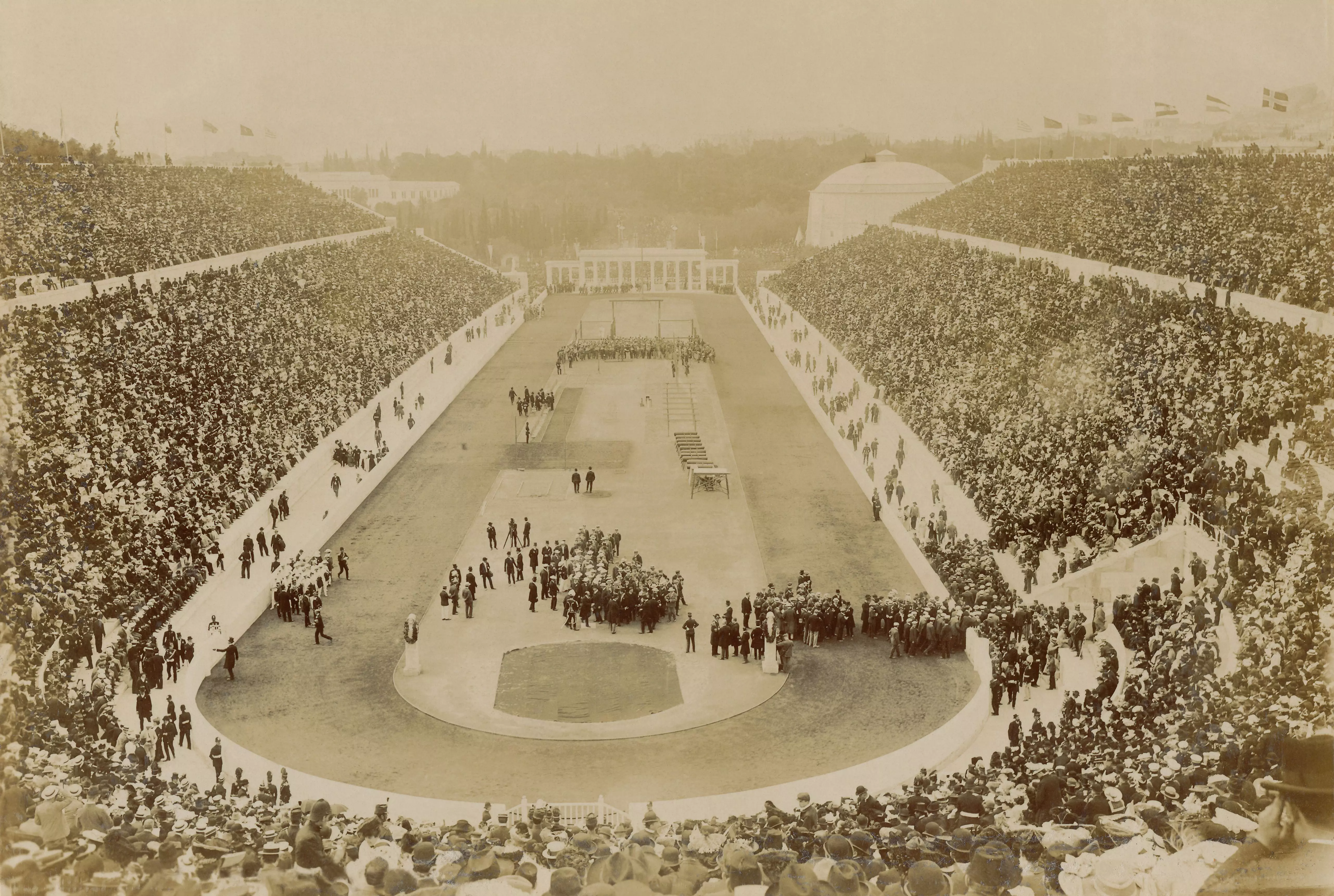 Грчка, Атина, Прве Олимпијске игре, 1896