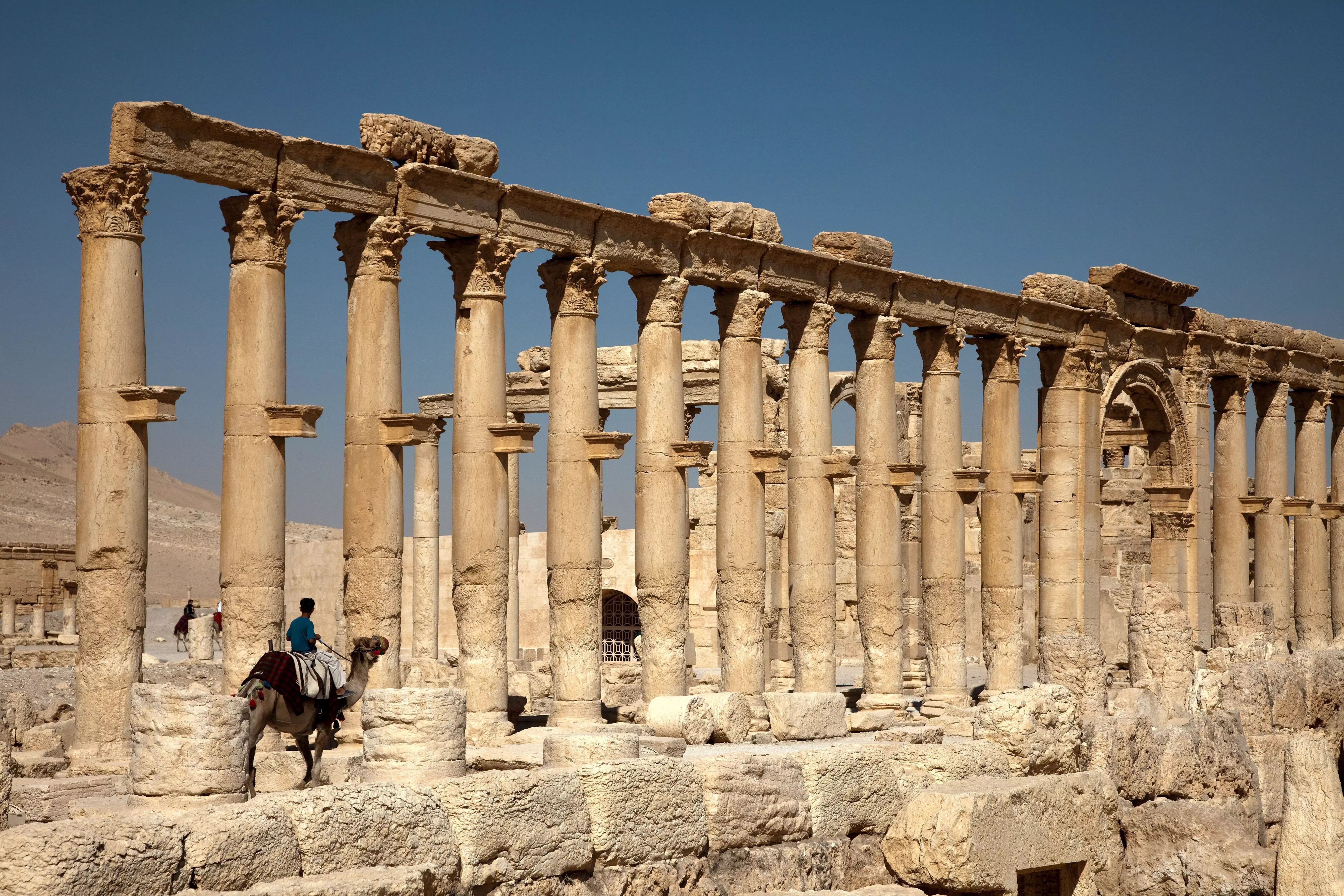 Granda Kolonado de Palmyra, Sirio