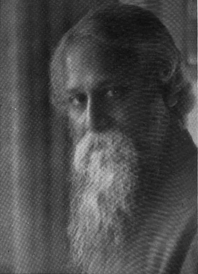 Isithombe sika-Rabindrinath Tagore portrait, circa 1922