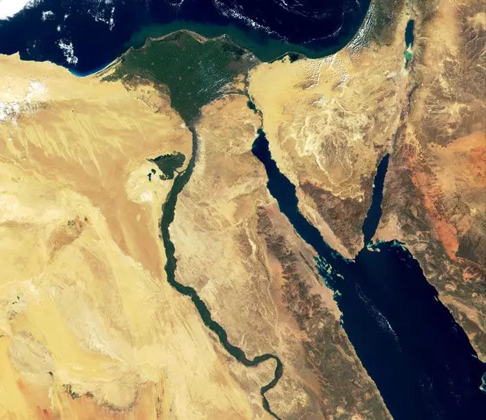 A Península do Sinai desde os tempos antigos até hoje