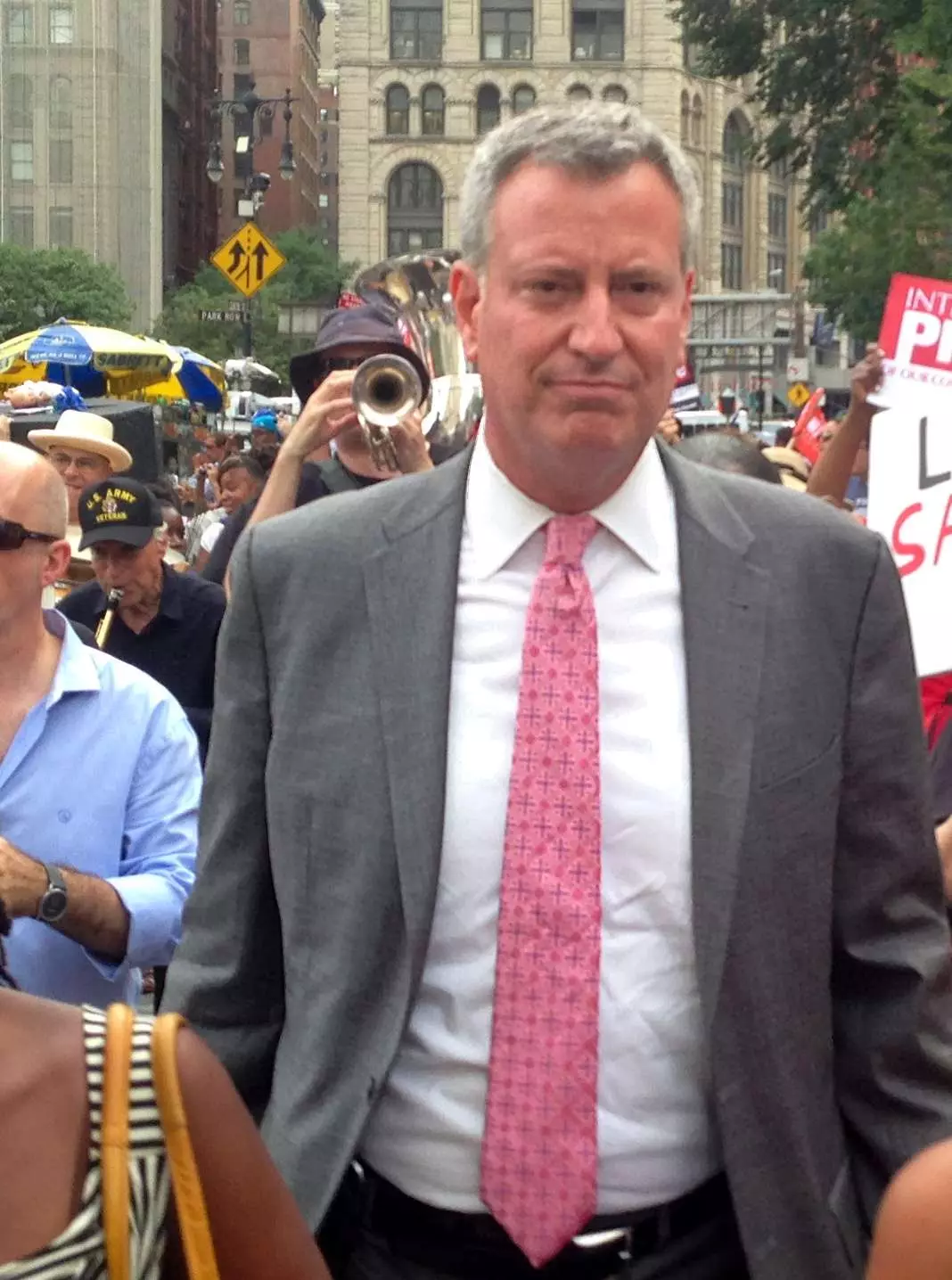 နယူးယောက်မြို့တော်ဝန် Bill de Blasio