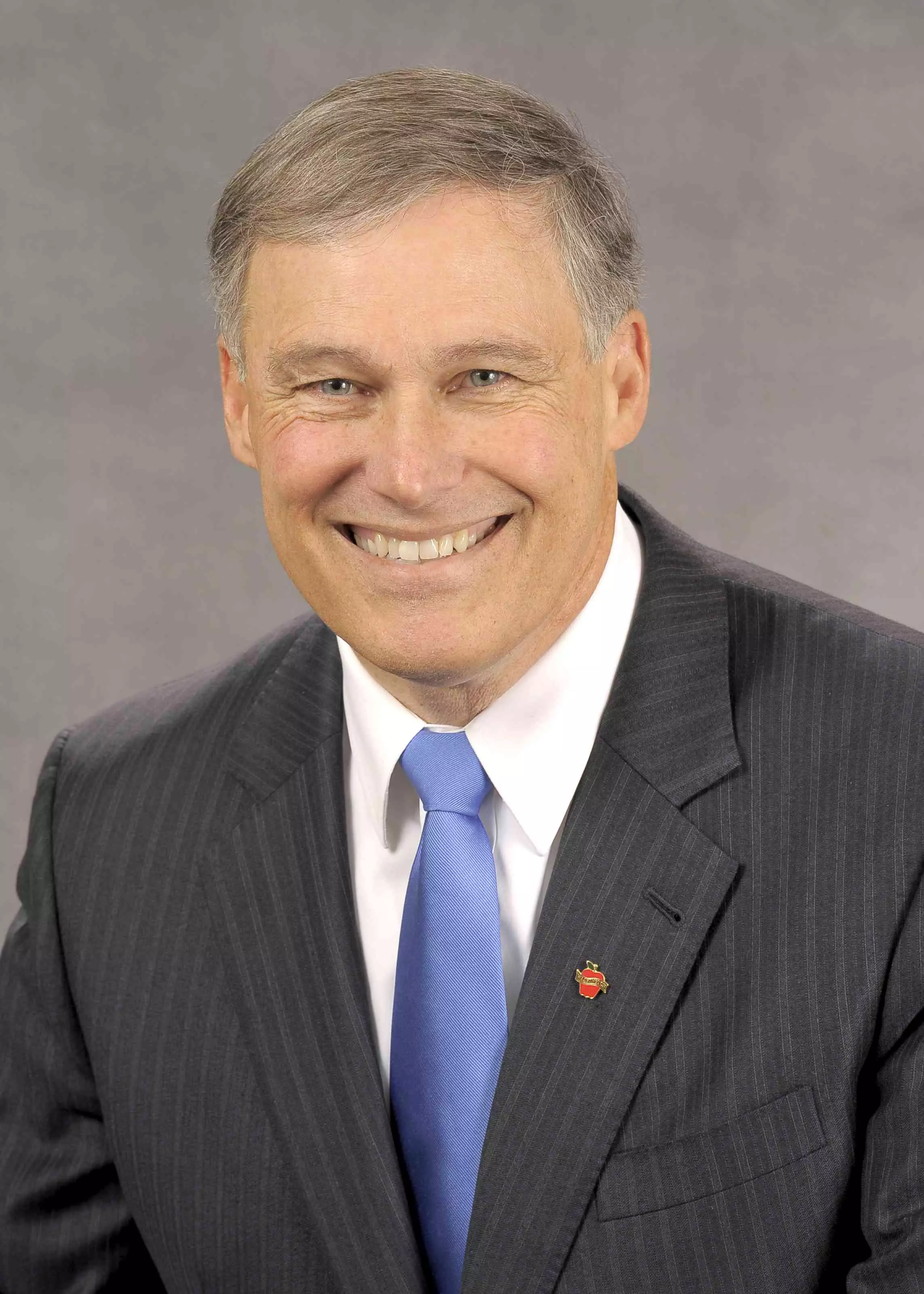 Oficiala portreto de Vaŝingtona subguberniestro Jay Inslee.