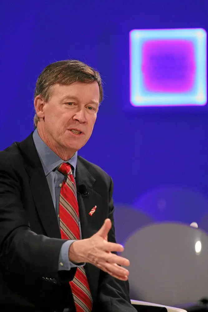 John Hickenlooper သည် World Economic Forum 2013 အတွင်း