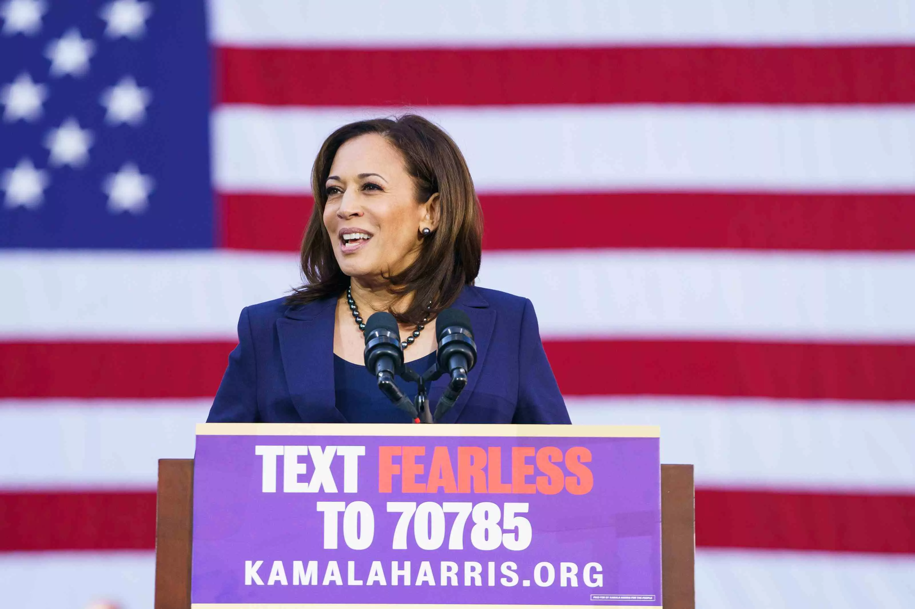 2020 ခုနှစ် သမ္မတလောင်း အထက်လွှတ်တော်အမတ် Kamala Harris