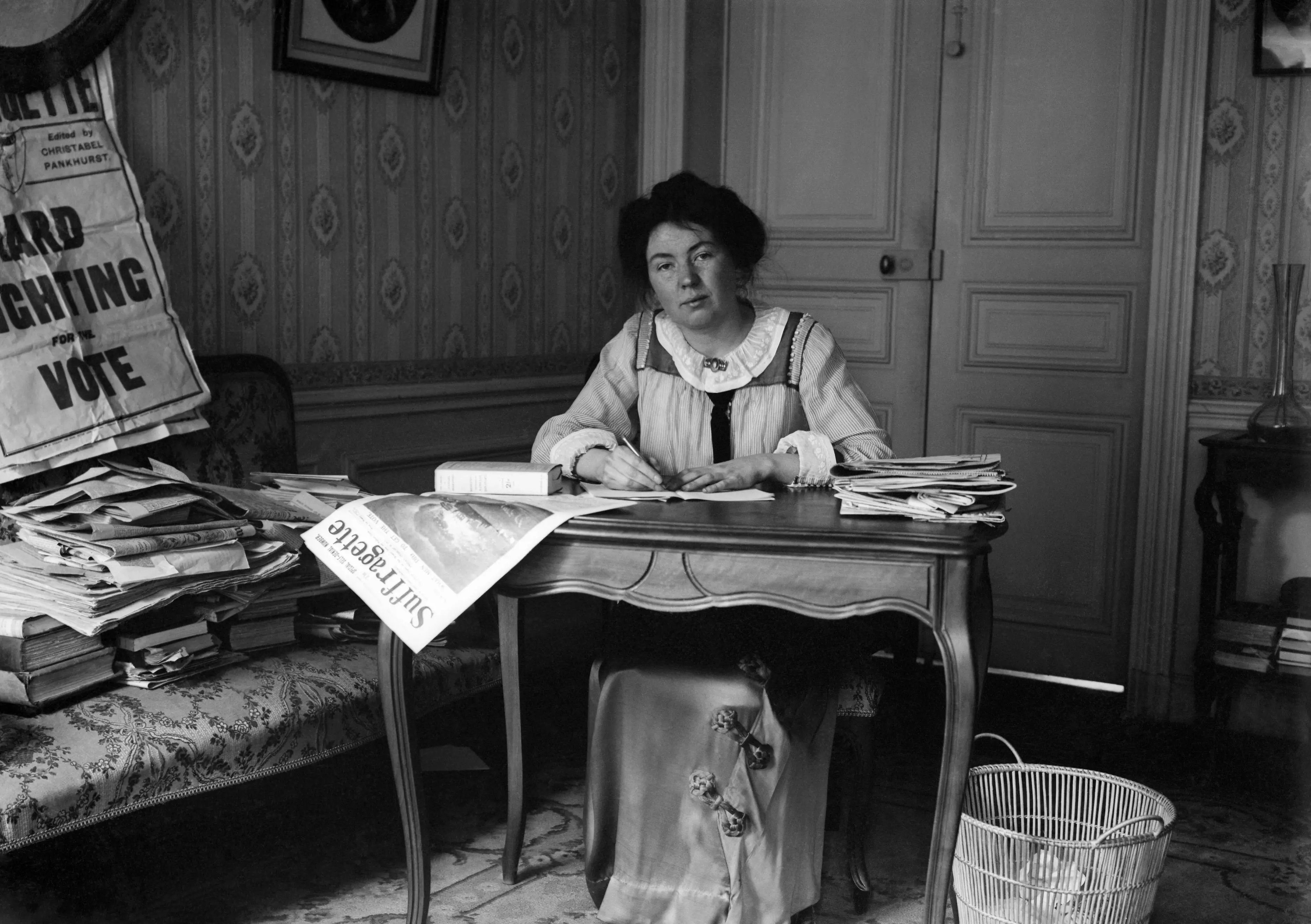 Christabel Pankhurst oo fadhiya Miiskeeda