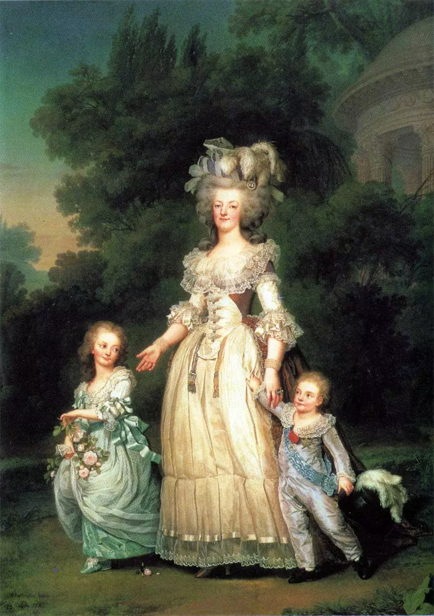 Marie Antoinette, 1785