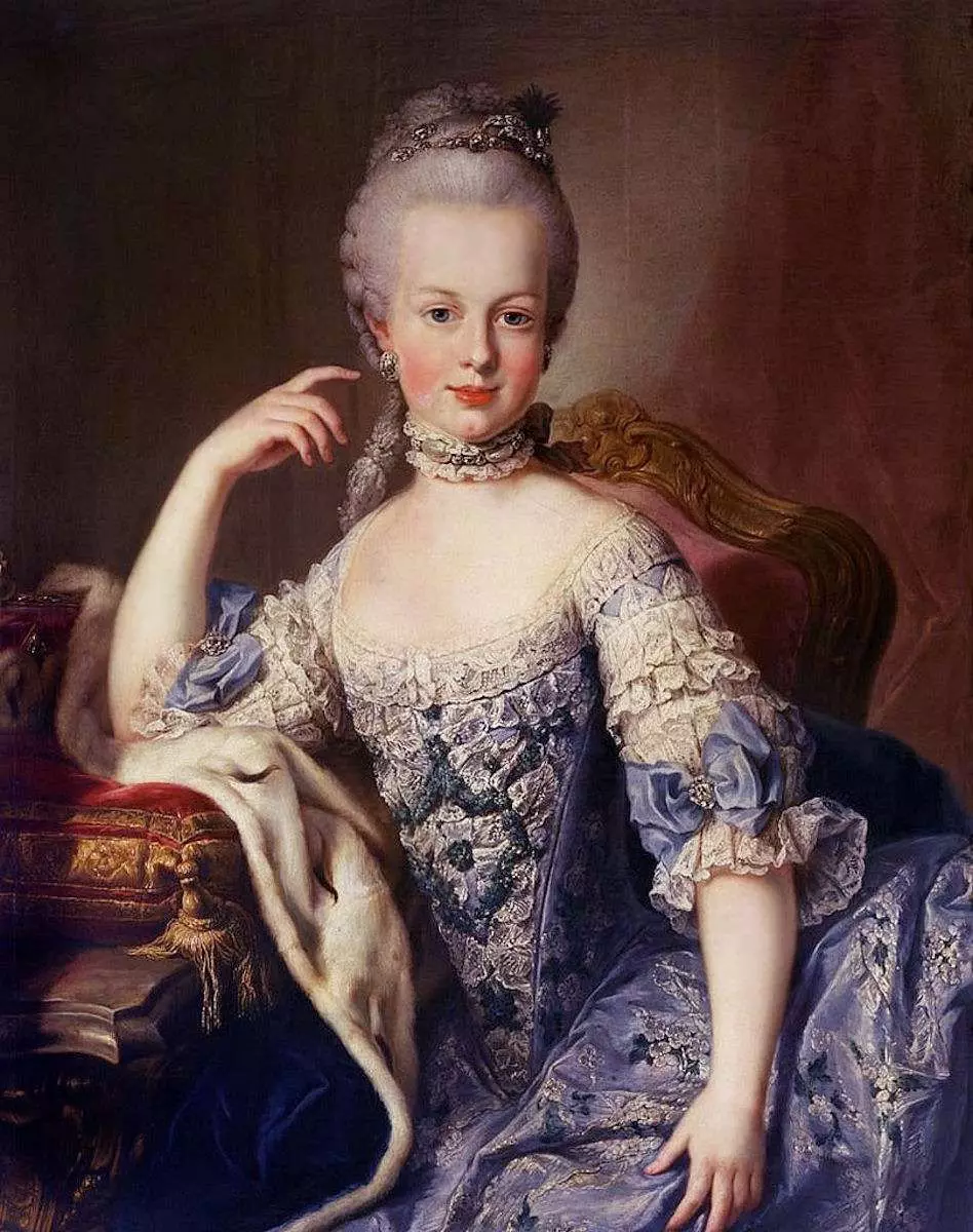 Pilt 12-aastasest Marie Antoinette'ist, tulevasest Prantsusmaa kuningannast.