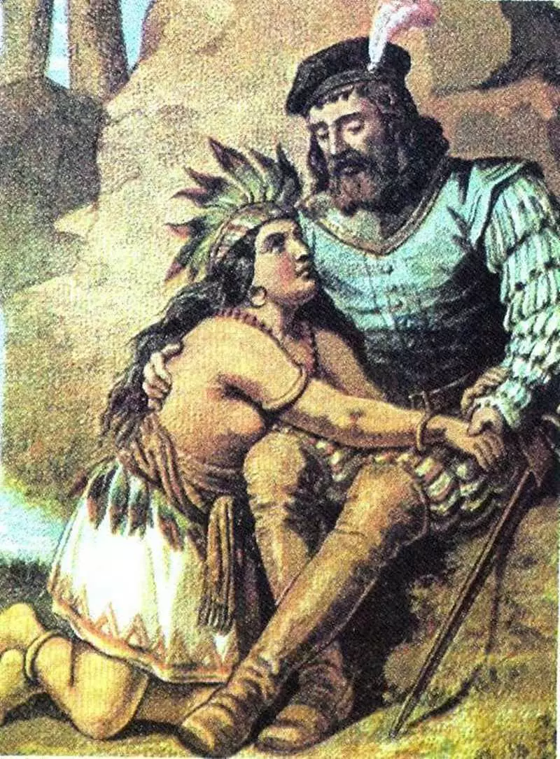 Cortes e Malinche