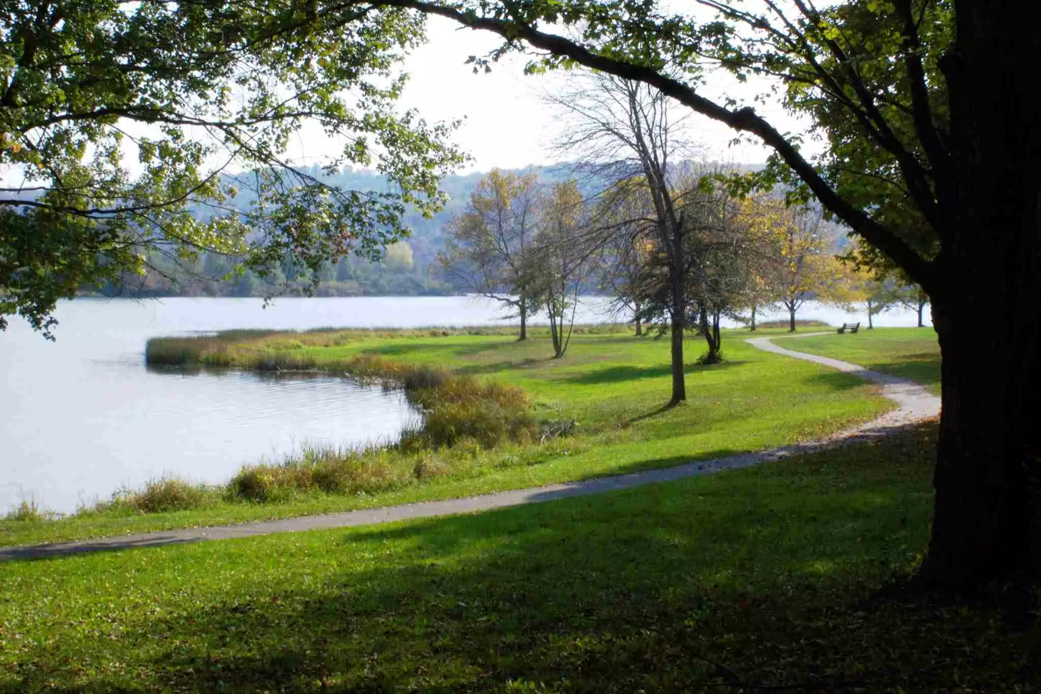 Lackawanna Lake, a 4 millas do campus de Keystone College