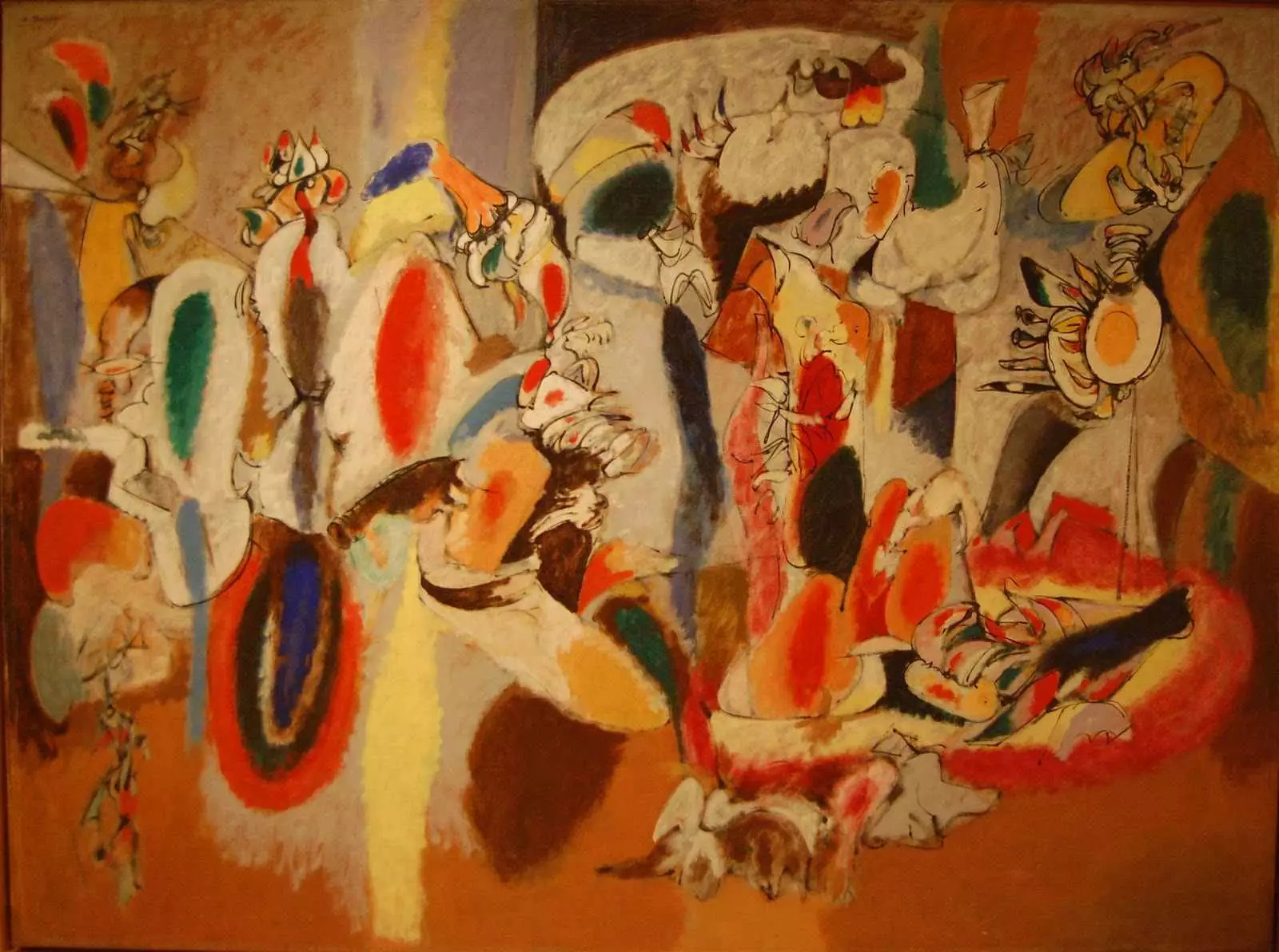 arshile gorky gan là lược của con gà trống