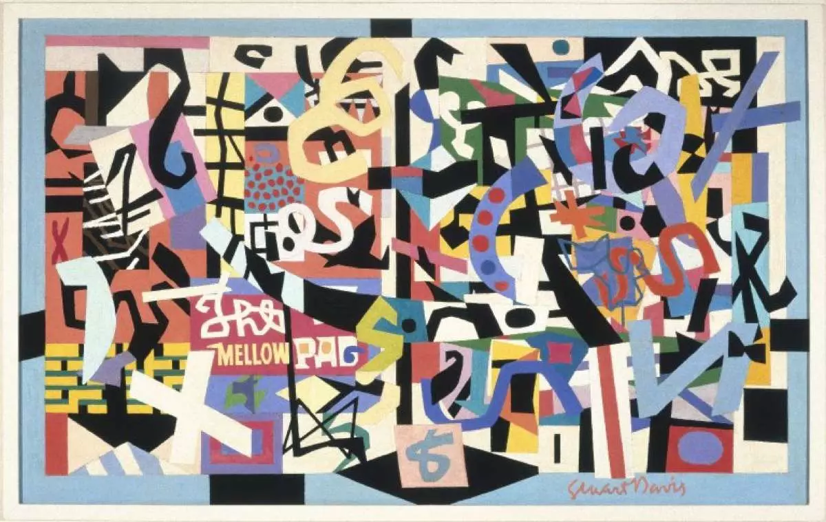 stuart davis a almofada suave