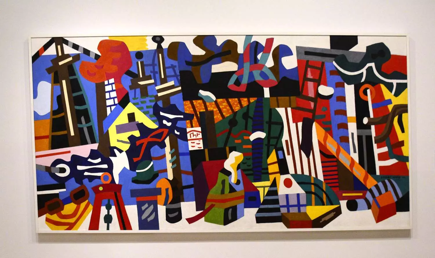 landskap ayunan stuart davis