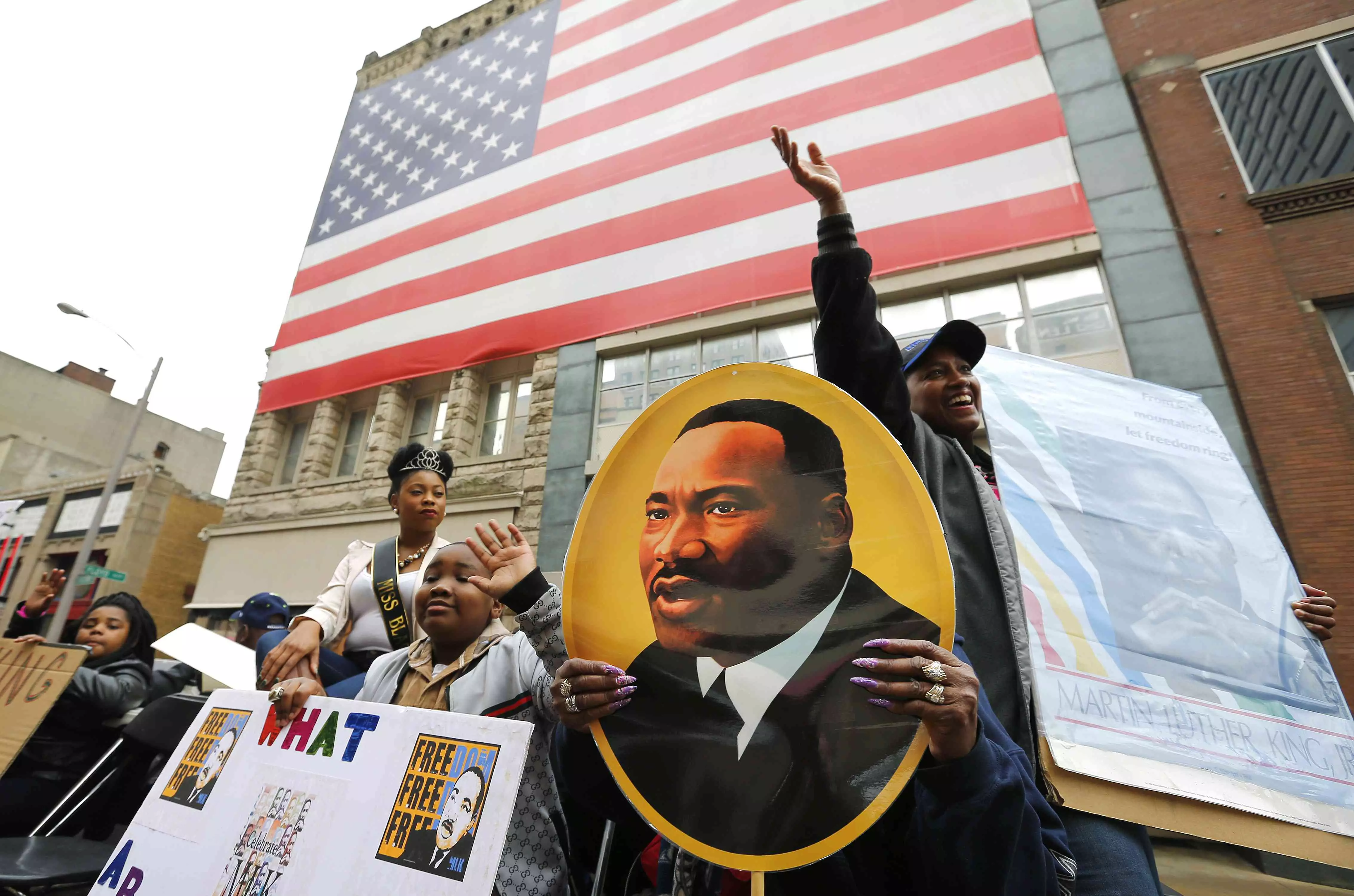 Memphis oslavuje deň Martina Luthera Kinga s motelom March To Lorraine