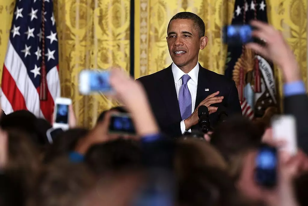 El presidente Obama habla en la recepción del Mes de la Historia de la Mujer en la Casa Blanca