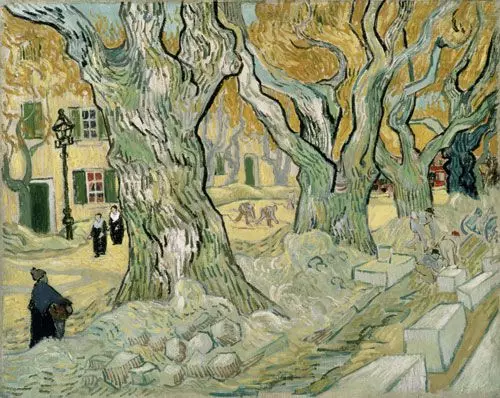 Vincent van Gogh, Die Straßenflicker, 1889.