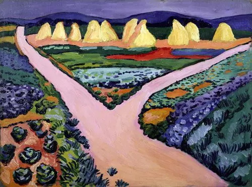 Agusta Macke, Kayan lambu, 1911.