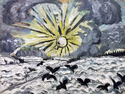 Otto Dix, Sonnenaufgang, 1913