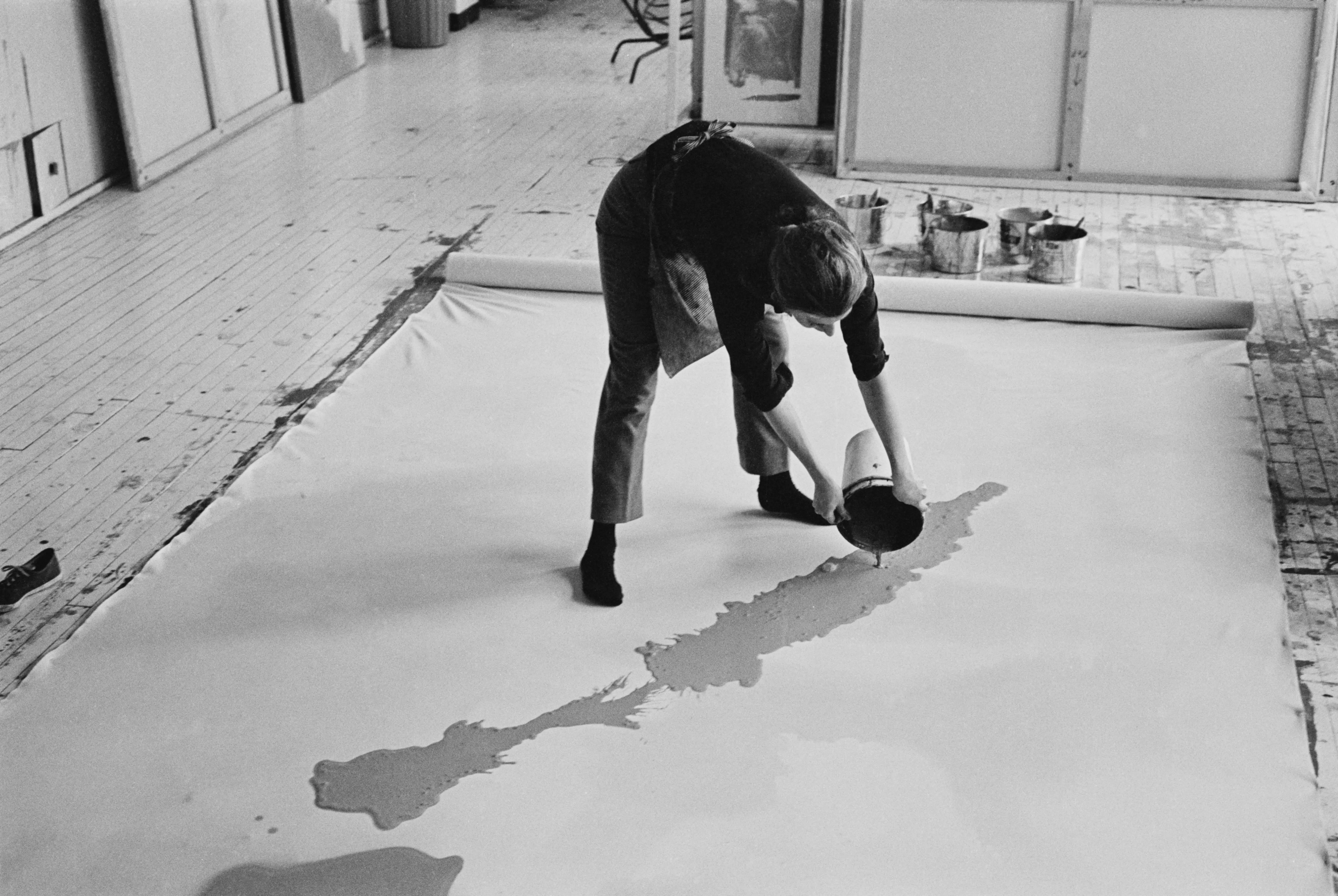 A técnica de pintura en remollo de Helen Frankenthaler