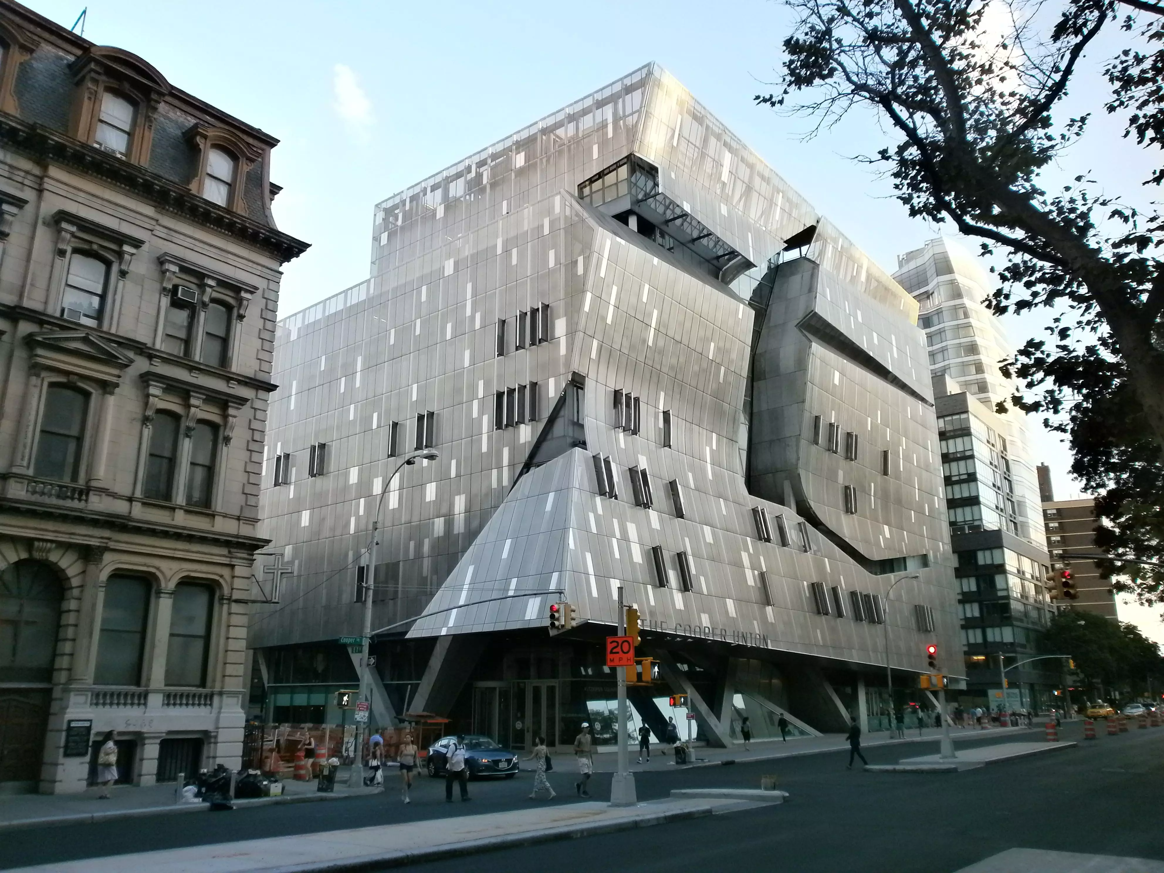 Nowy budynek Uniwersytetu Cooper Union