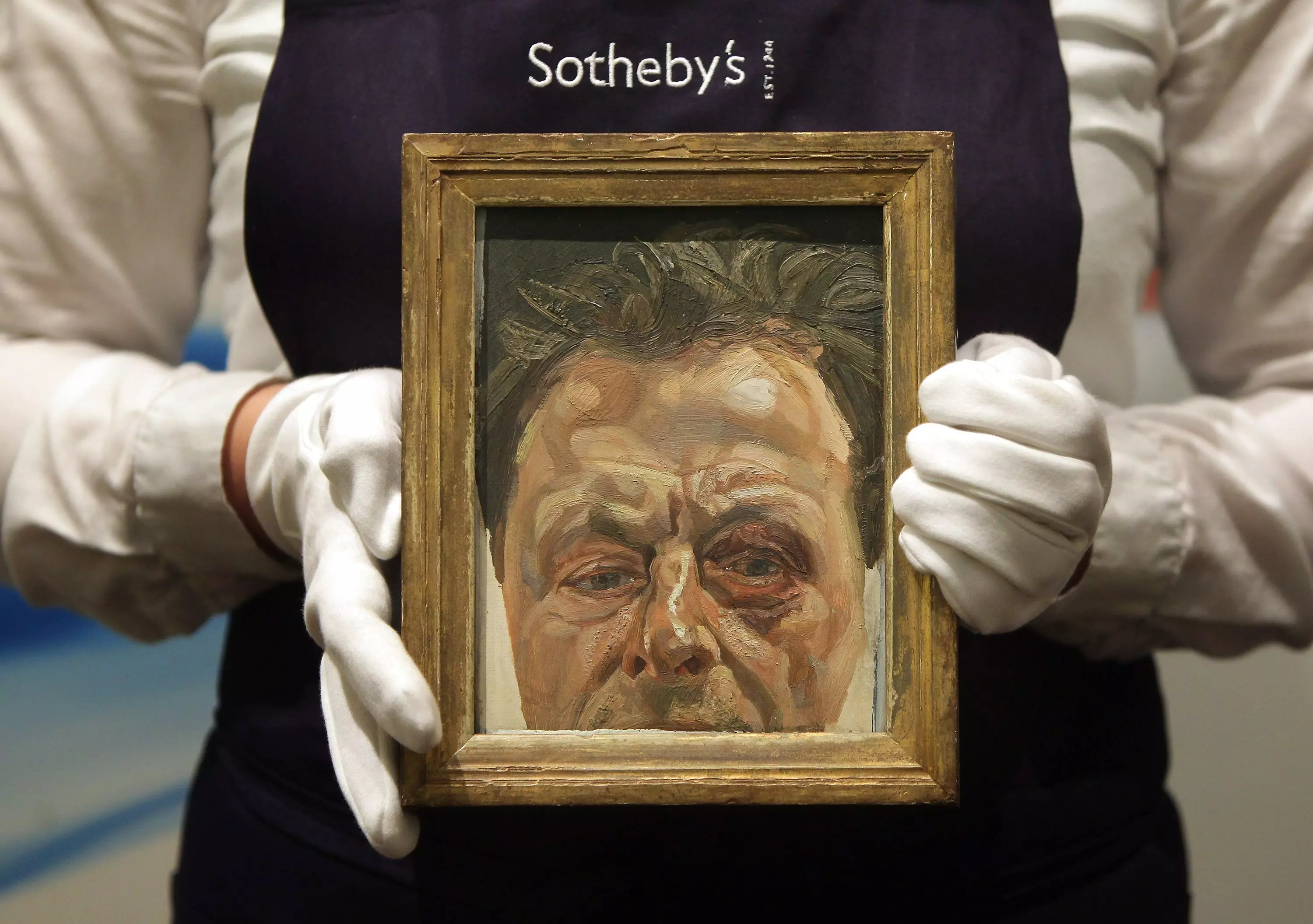 Biografy fan de skilder Lucian Freud