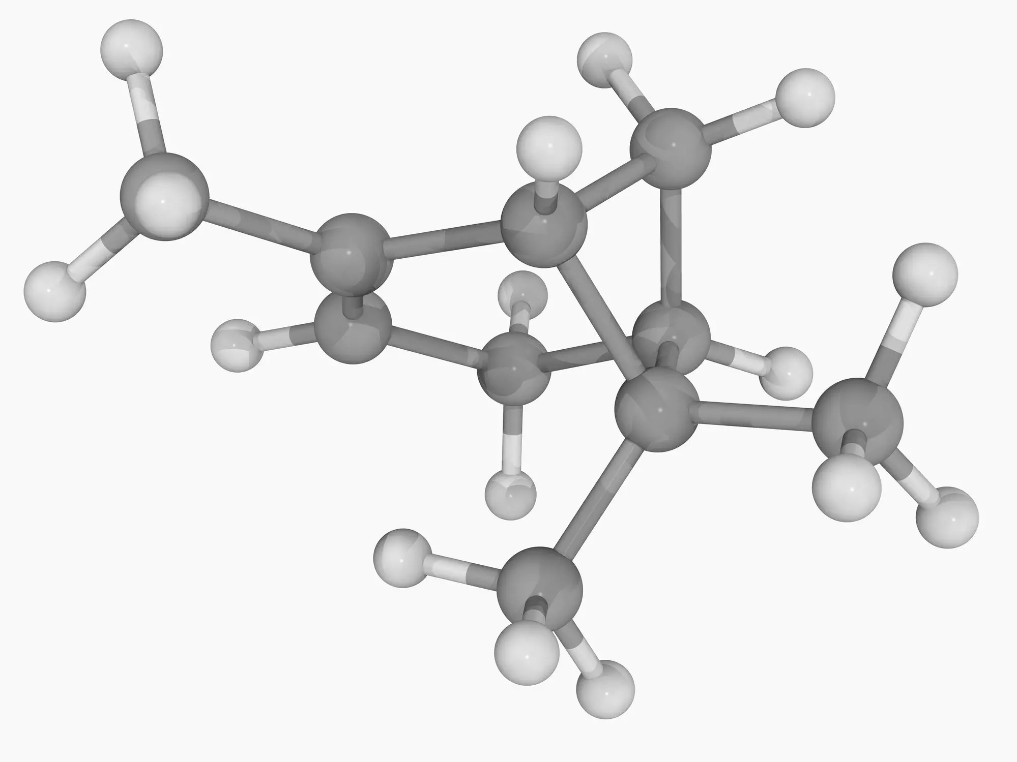 alfa-pineno molekula