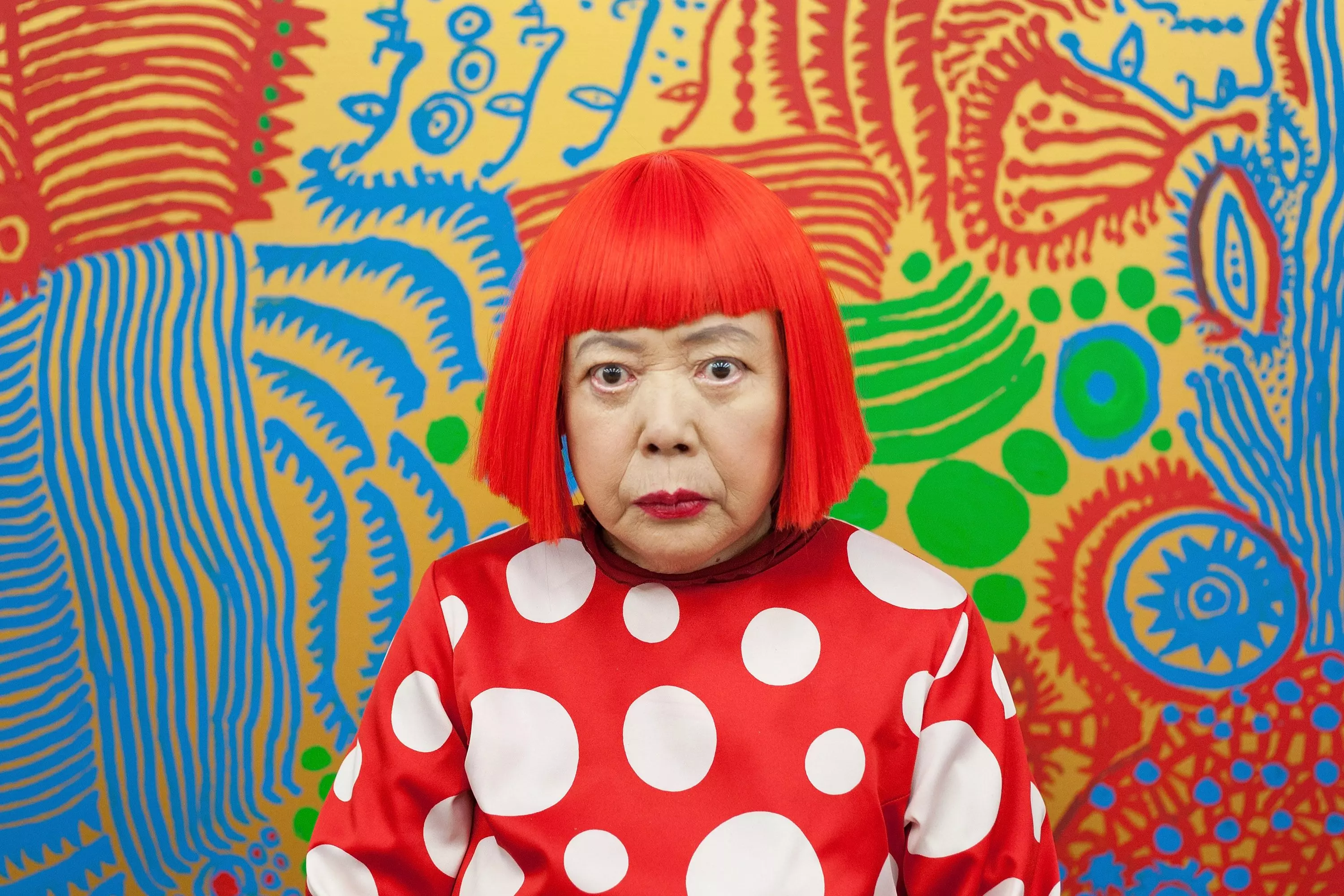 일본 예술가, Yayoi Kusama의 전기