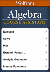 Wolfram Algebra Course Assistant