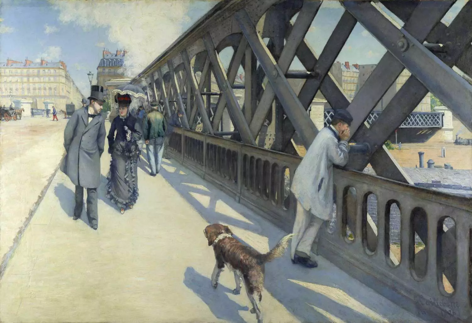 Gustave Caillebotte Le Pont de leurope