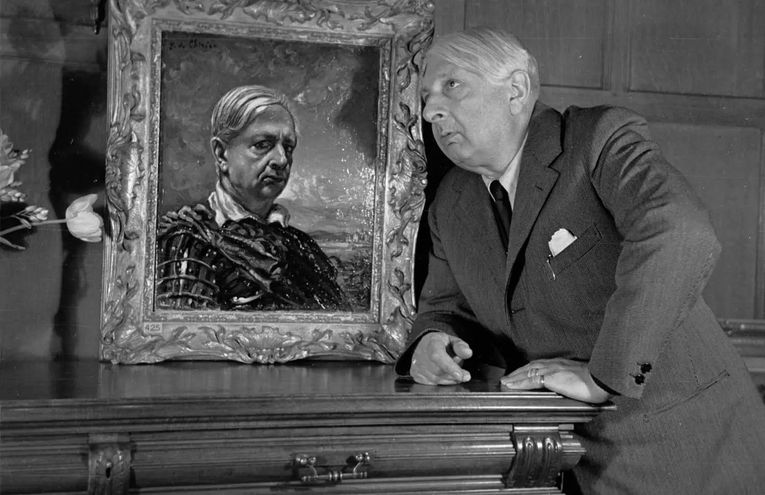 Giorgio de Chirico avtoportreti ilə