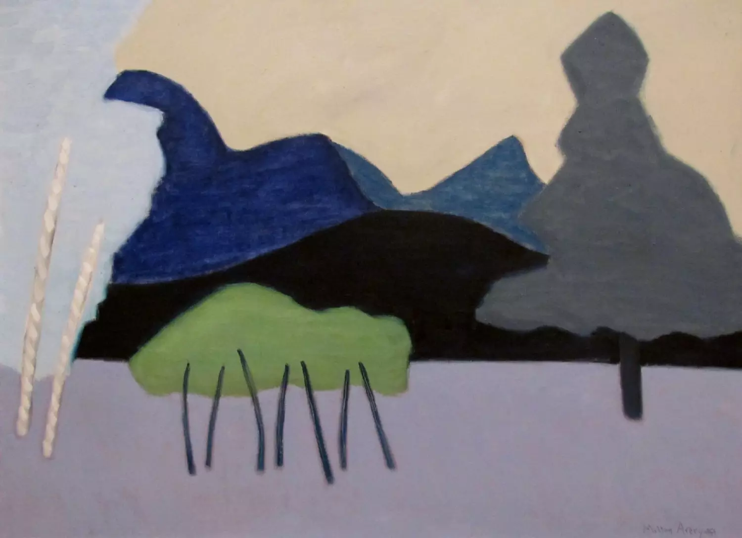 milton avery tydelig landskap