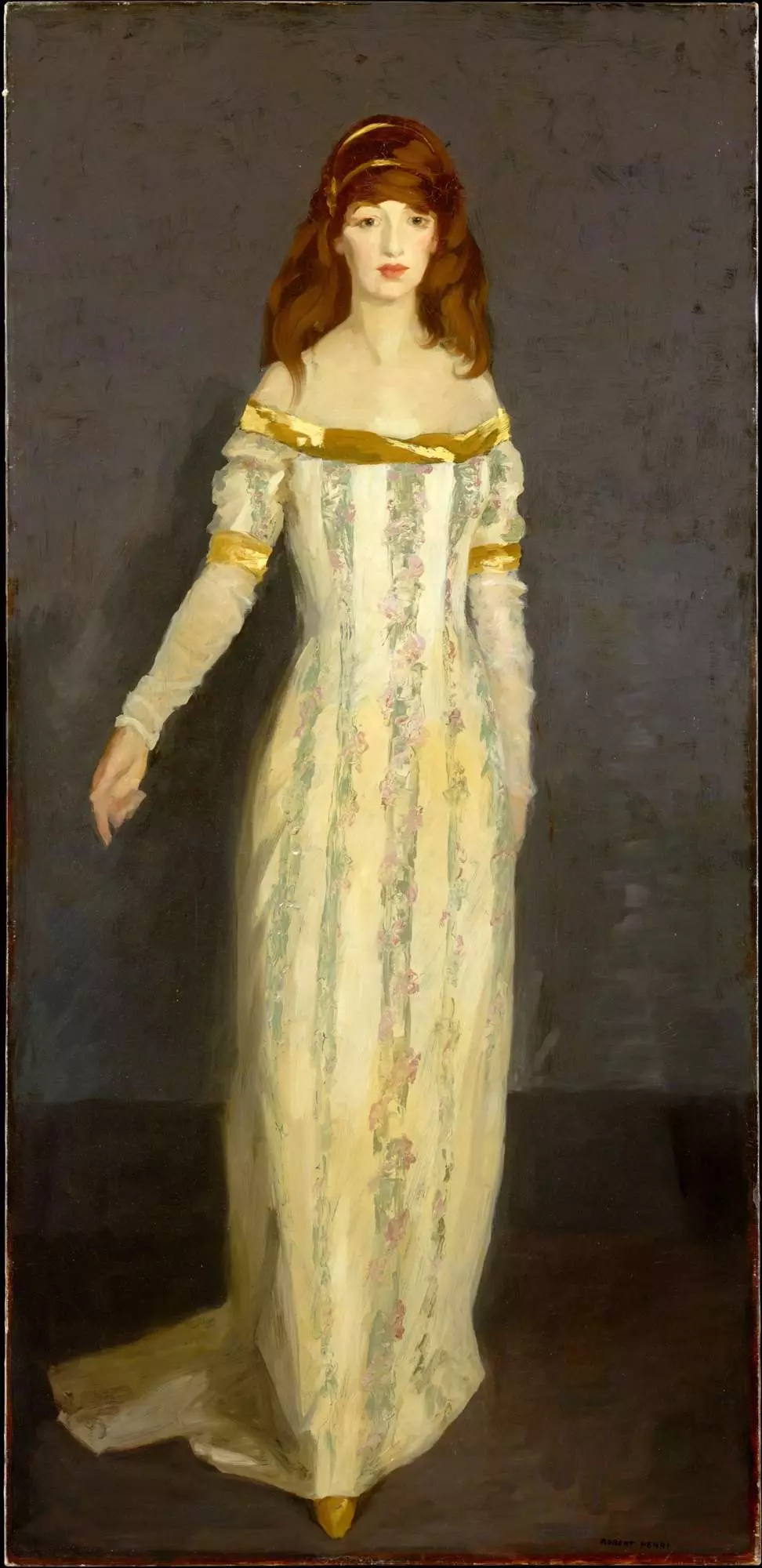 vestido de mascarada de robert henri