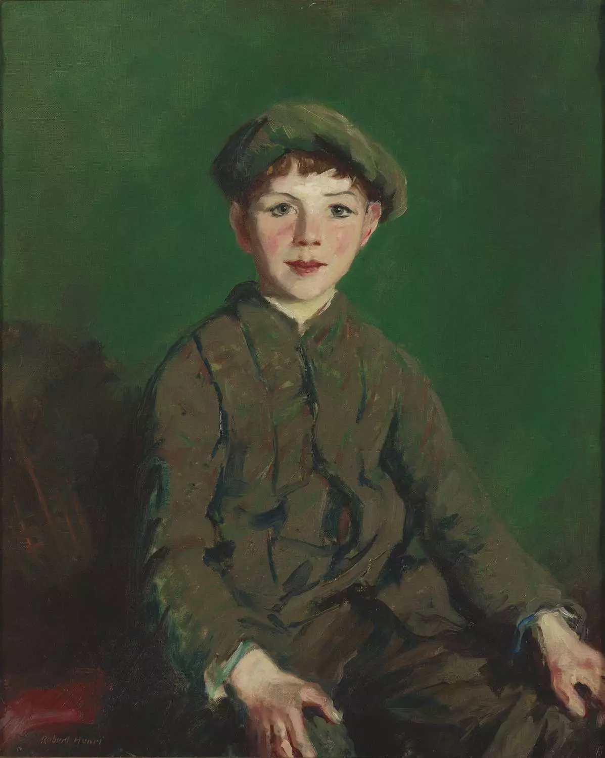 robert henri rapaz irlandés