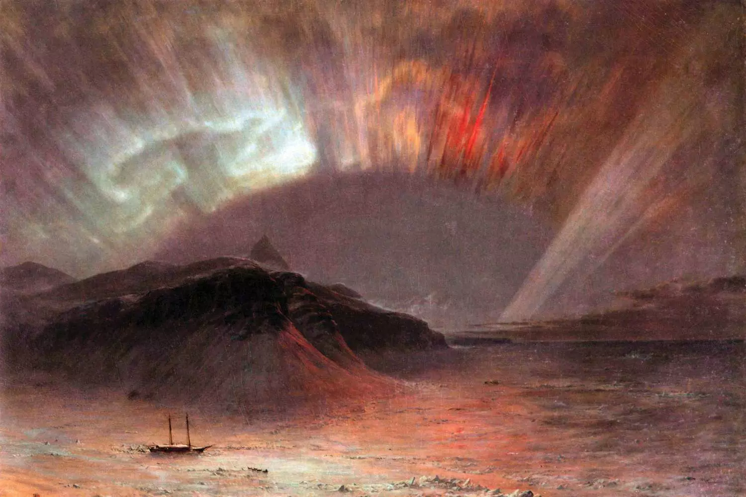 frederic edwin chiesa aurora boreale