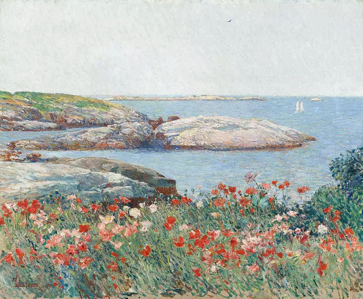 Childe Hassam peprin gżejjer ta 'shoals