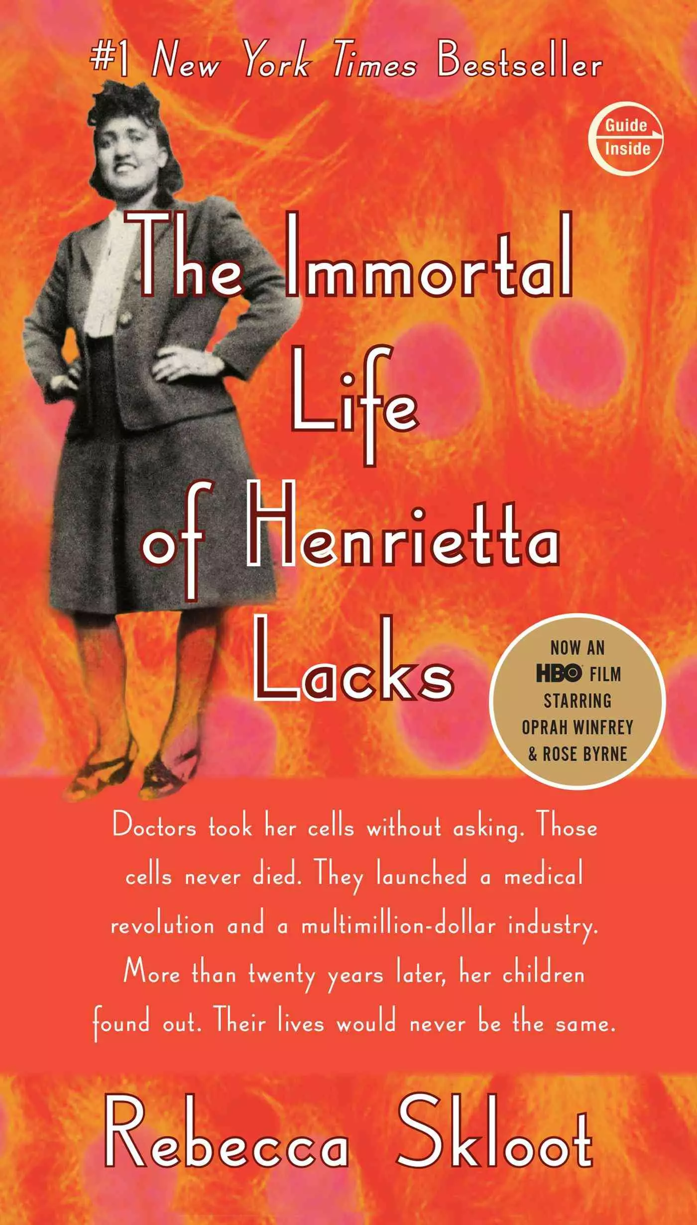 The Immortal Life of Henrietta Lacks ڪتاب جو سرورق